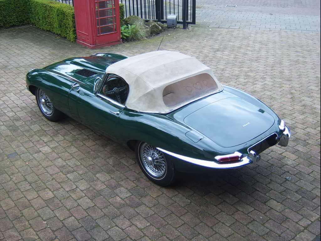 ’64 Jaguar E-type Serie 1 Roadster 3.8 - Union Jack Vintage Cars